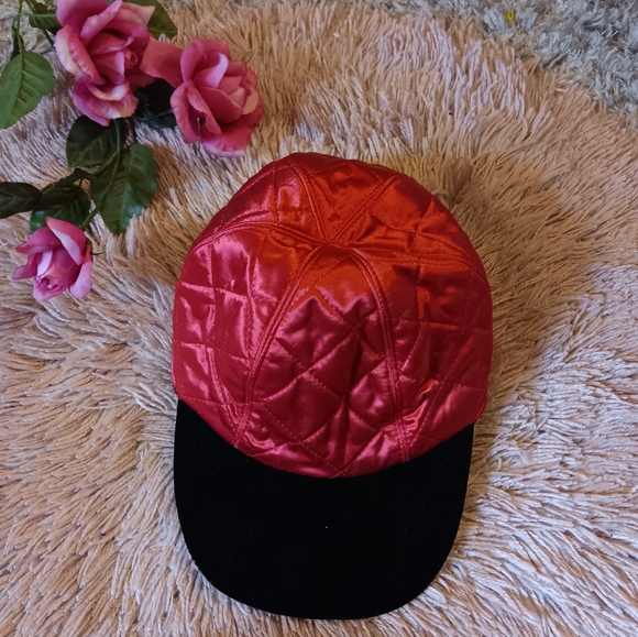 Liz Claiborne | Accessories | Vintage 9s Liz Claiborne Red Satin ...